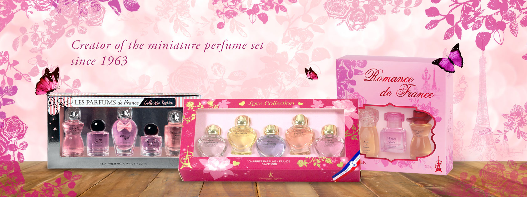 Charrier Parfums France - Creator of the miniature perfume set and ...